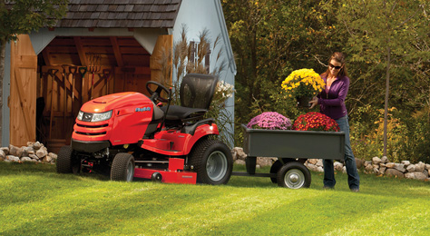 Tractor Attachments: Grass Catcher & Mulching Attachment | Simplicity ...