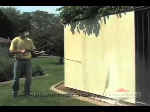 Cleaning Brick and Mortar with a Pressure Washer